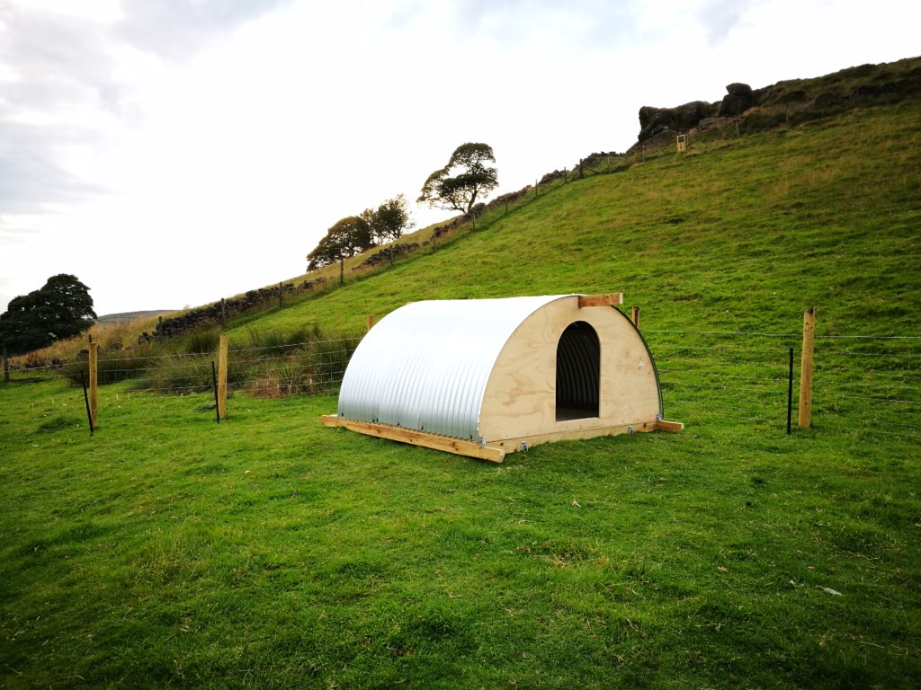 Building A Pig Ark - Axe Edge Green Farm